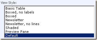 SharePoint: List View Styles | Mike Smith's Tech Training Notes ...